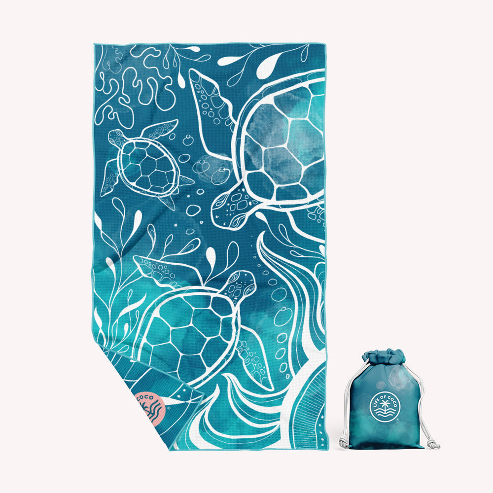 Whale Tale Sand Free Beach Towel | Single