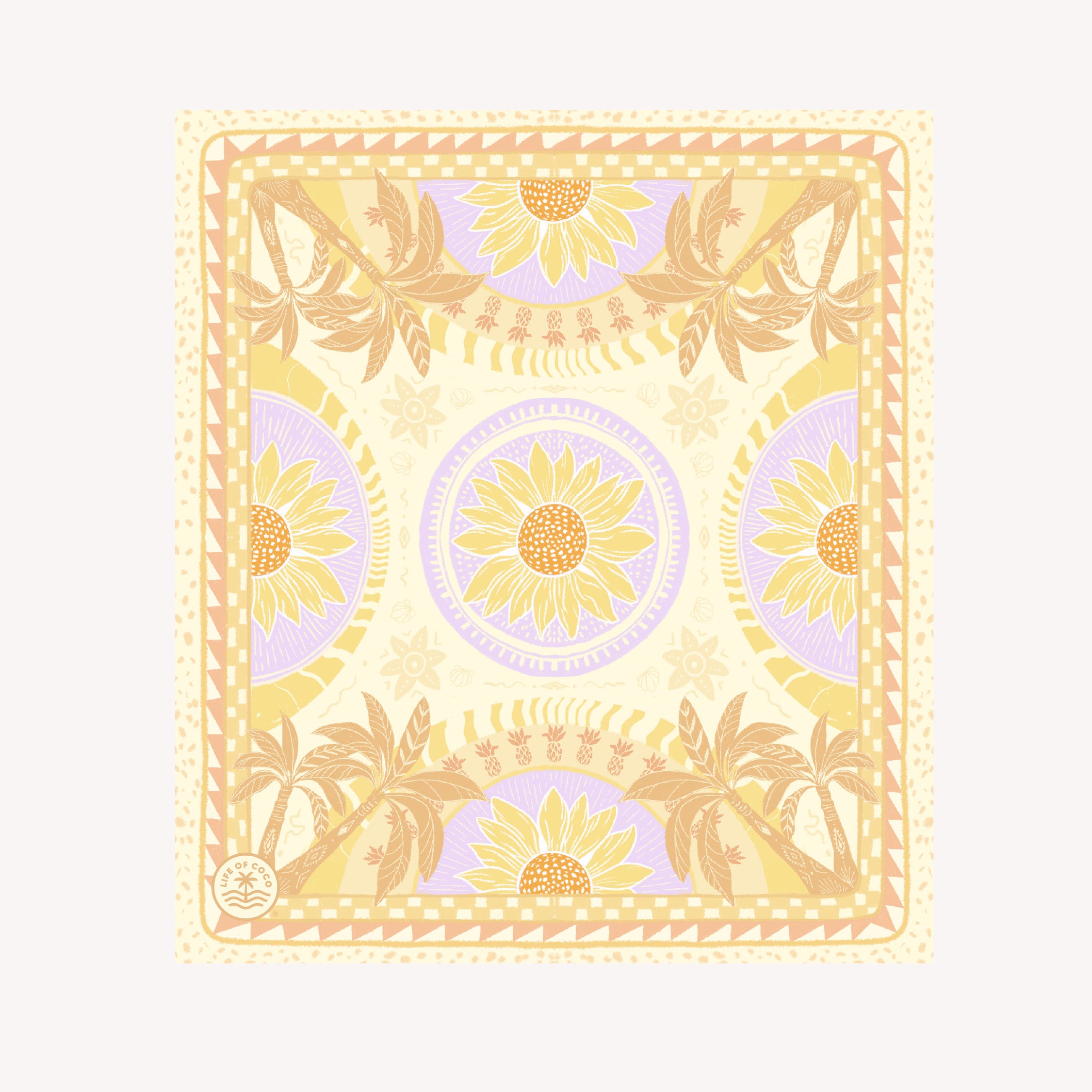 Sand-free beach towel | Double | Kansas (PRE-ORDER)